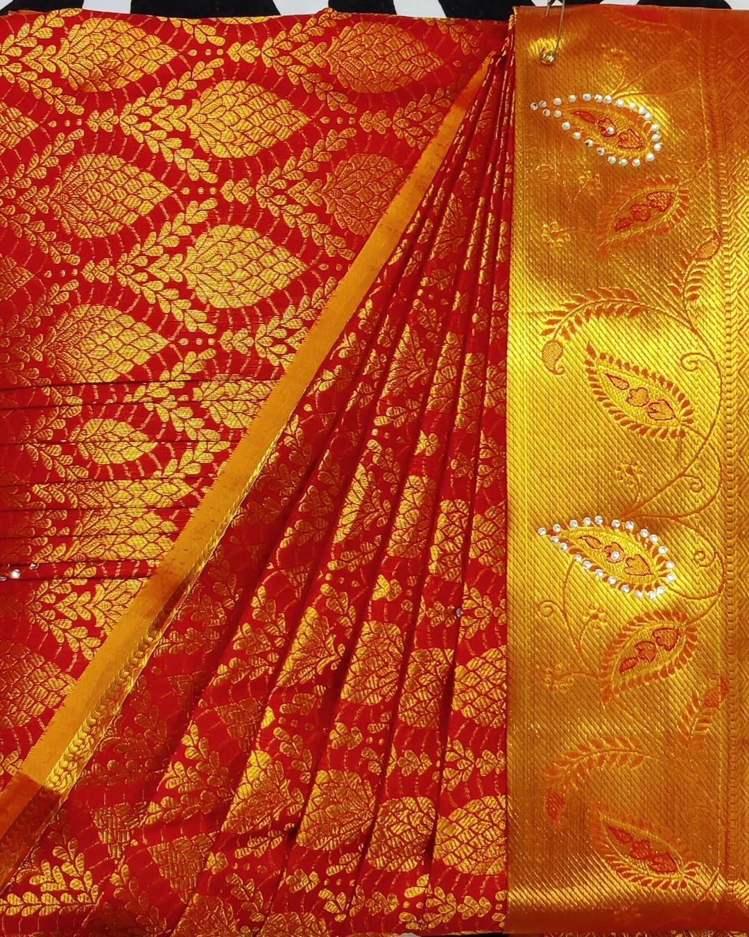 Saree Pre Pleating Services in Singapore | Best Makeup Studio